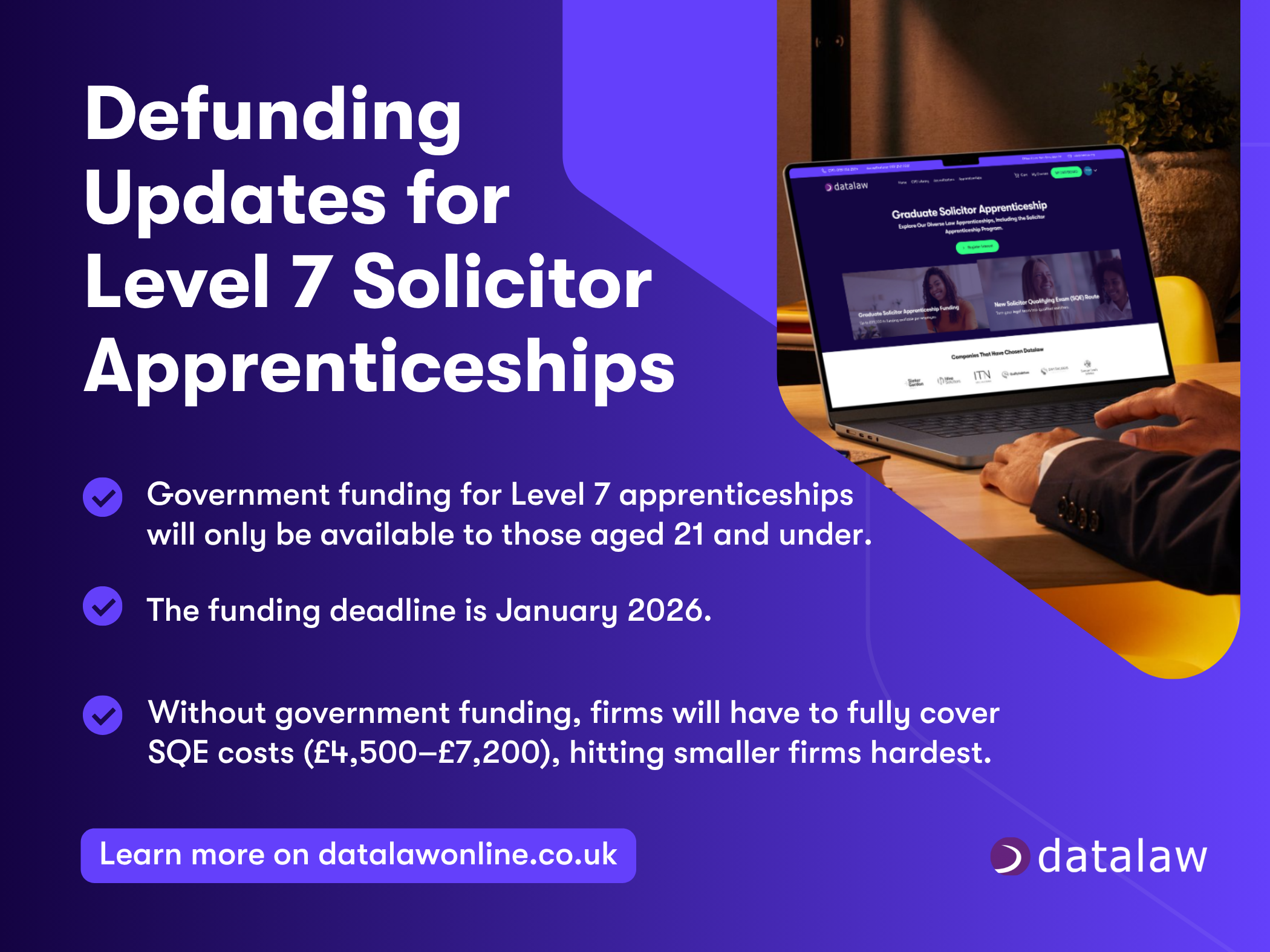 Solicitor Apprenticeship Funding Changes: What You Need to Know - Leeds Law Society